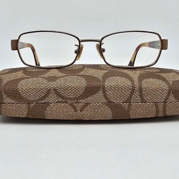 Coach | Accessories | Coach Hc503 9027 Iris Dark Brown Tortoise ...